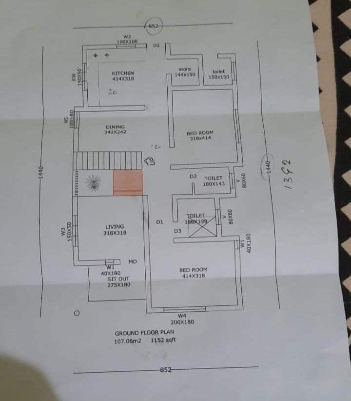Small Plot Budget 2 Bedroom Design with Free Home Plan - Kerala Home ...