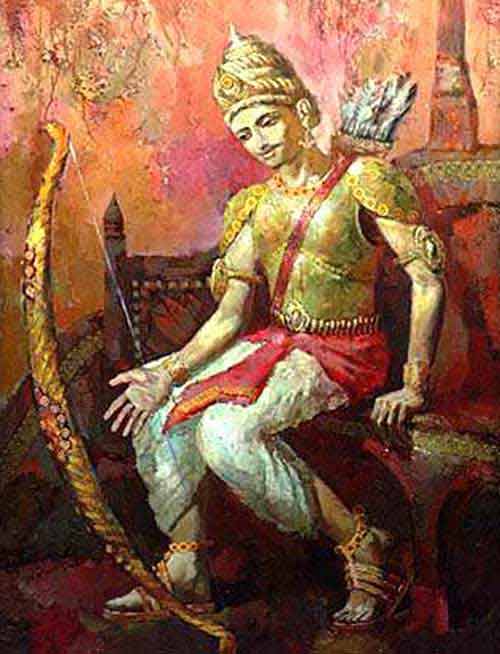 How Arjuna Received The Gandiva Bow? - Story Of Gandiva Bow In ...