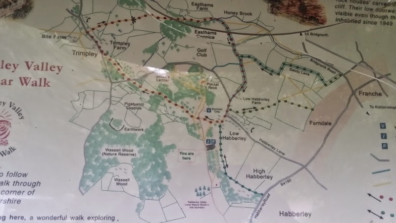 Lucy's Wednesday walks: Habberley Valley - walking without a map