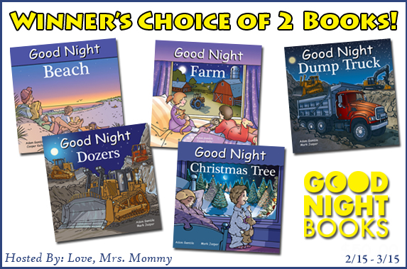 Love, Mrs. Mommy: Winner's Choice of 2 Good Night Books Giveaway!
