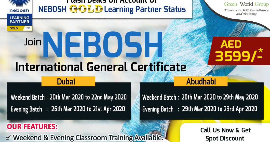 NEBOSH IGC COURSE AND ITS PROSPECTS IN UAE - Nebosh and Safety Certification Program in India ...