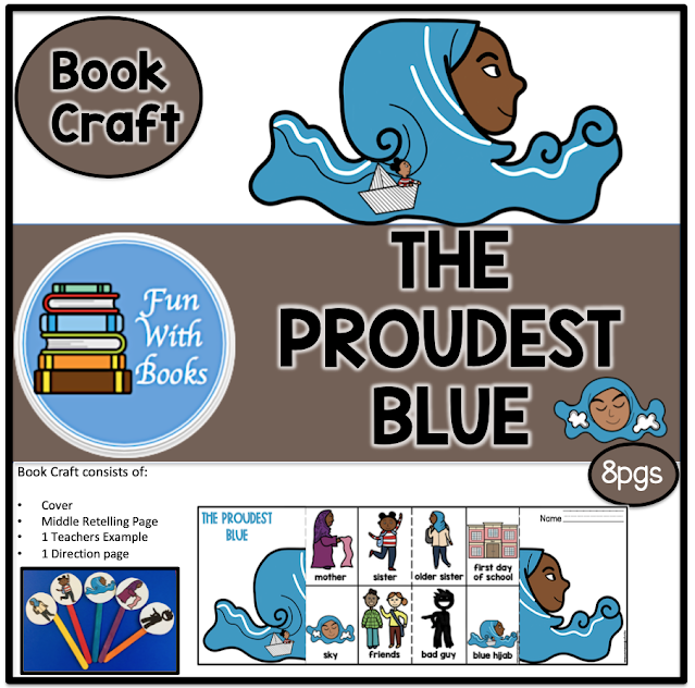 THE PROUDEST BLUE BOOK CRAFT ~ Book Units by Lynn