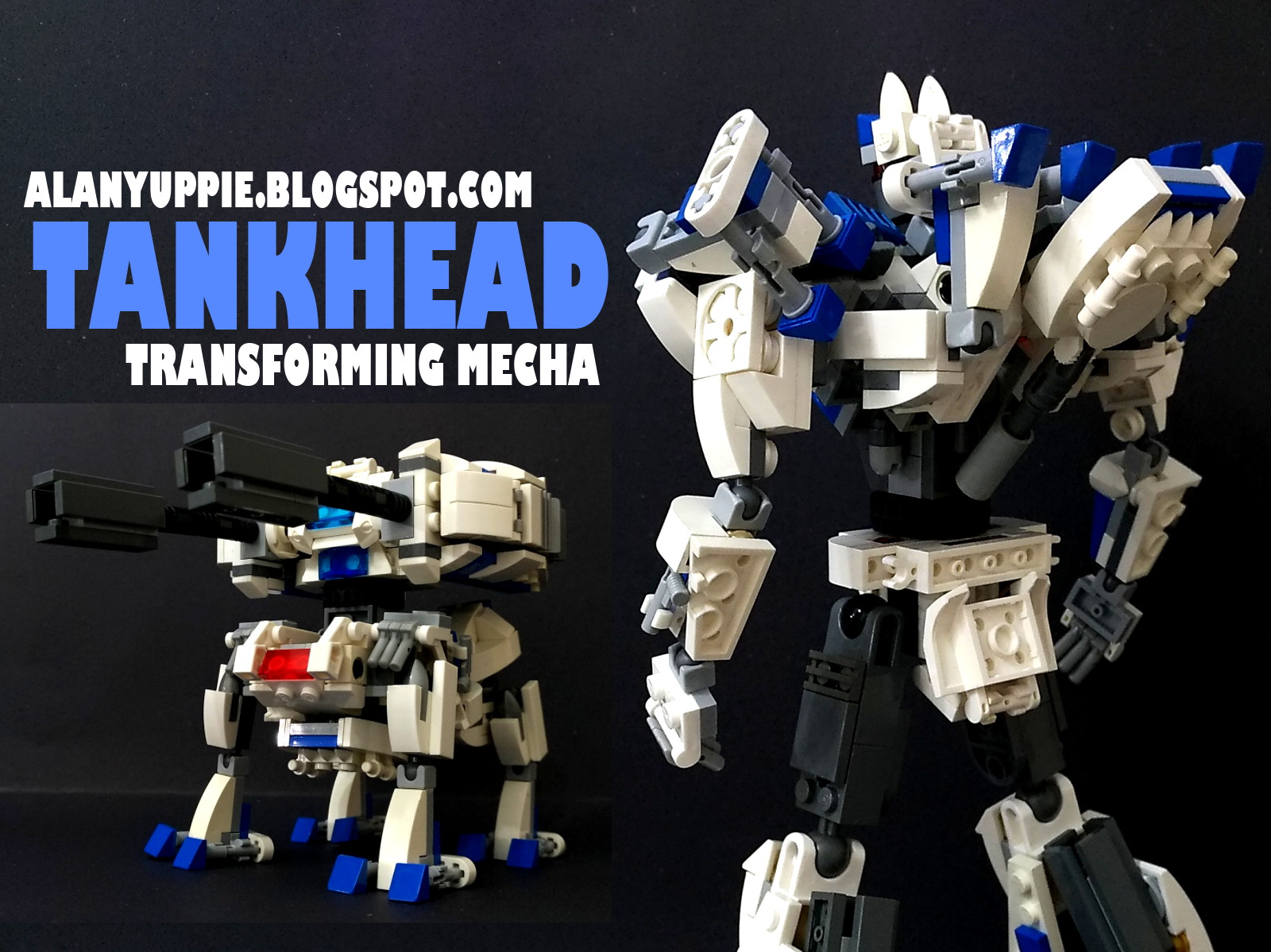 Alanyuppie's LEGO Transformers: LEGO Tankhead Mecha with a twist