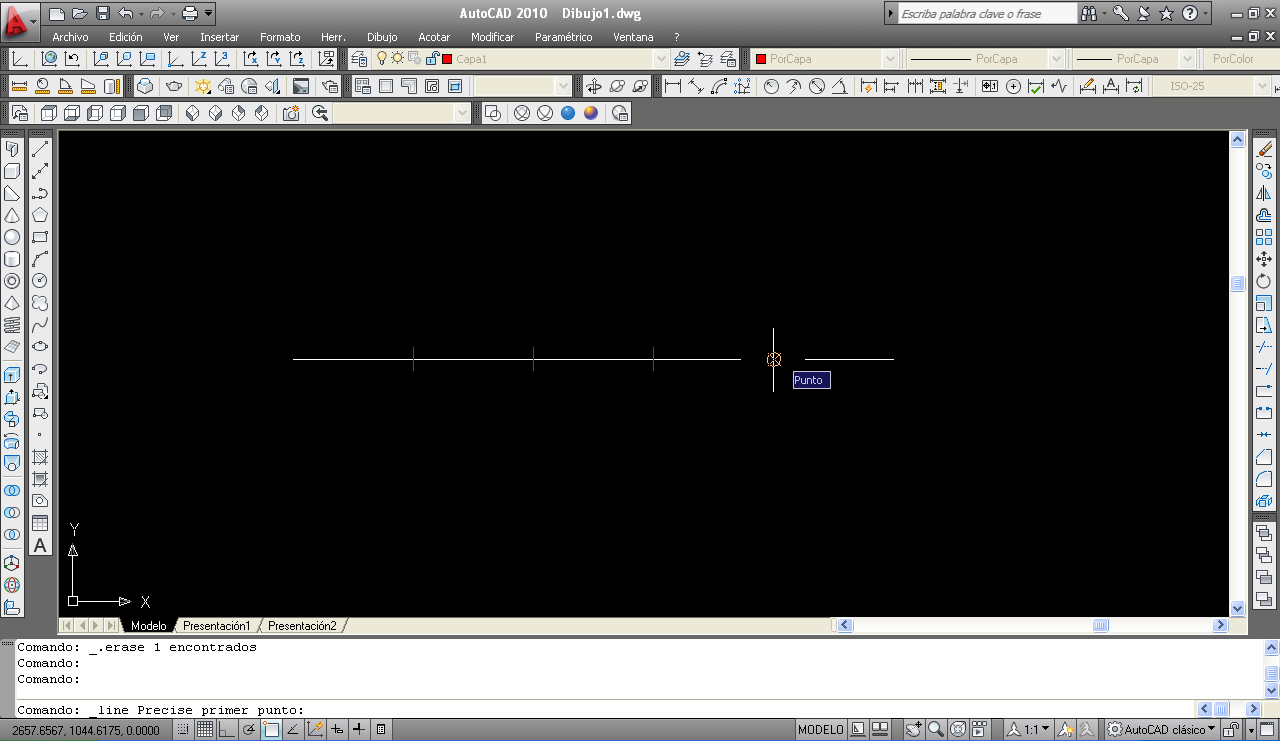 Dividir una línea en partes iguales en AUTOCAD - AYTUTO Blog