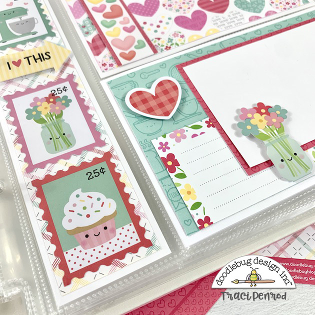 Doodlebug Design Inc Blog: MADE WITH LOVE FEBRUARY MONTHLY SCRAP PAGES ...