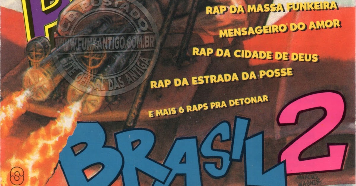 CD RAP BRASIL 2 (CD 2038-2) SOM LIVRE 1995 - Site Funk antigo