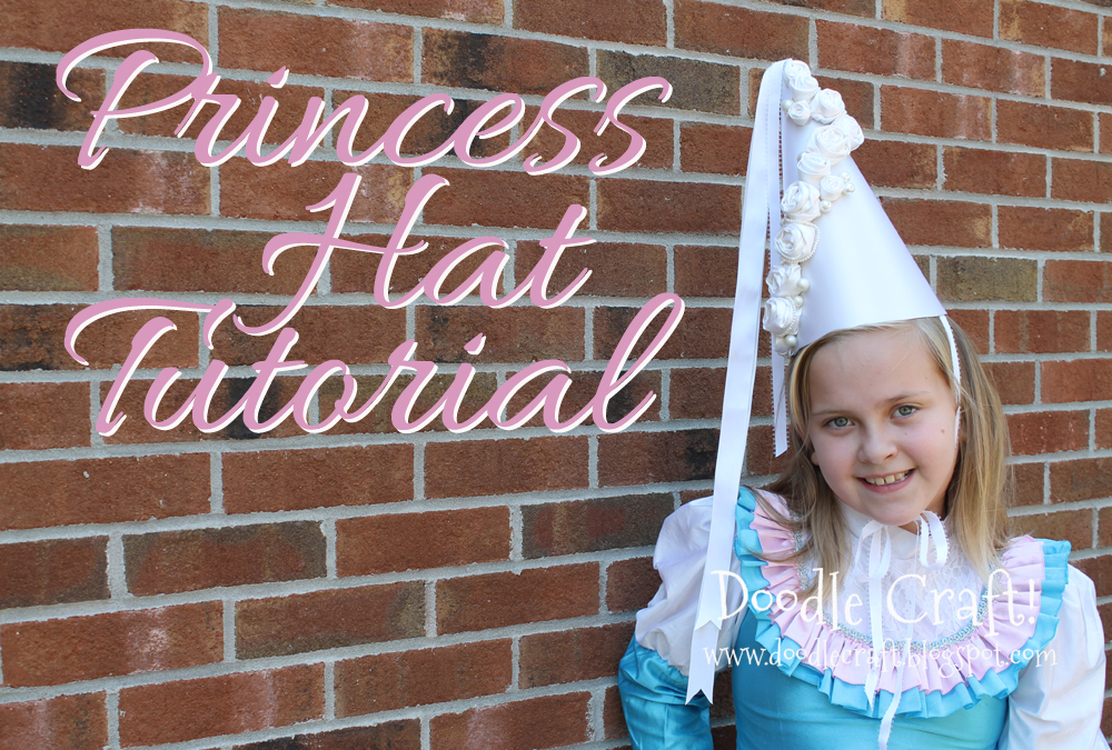 Princess HENNIN Hat tutorial! DIY!