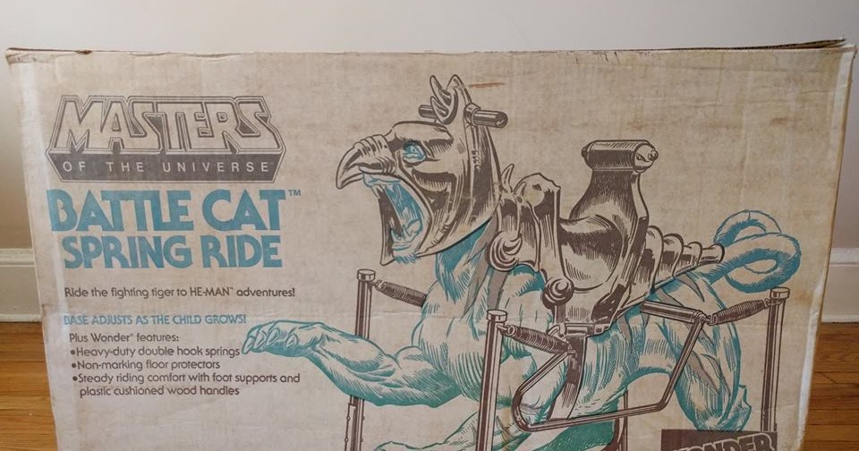 Box for Battle Cat Spring Ride (Masters of the Universe)