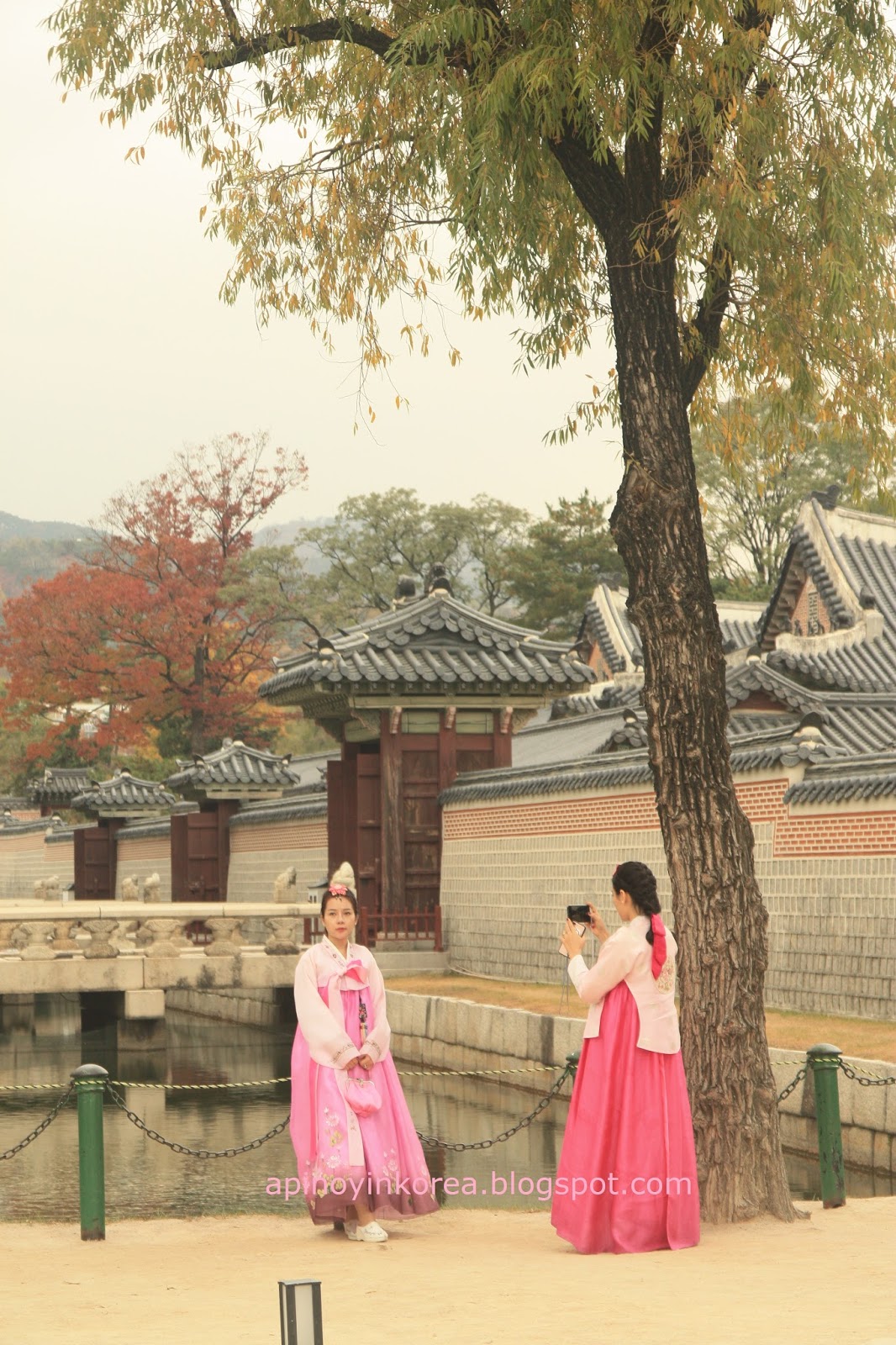 A Pinoy in Korea: Jewels In Gyeongbuk Palace: Visitors in Hanbok