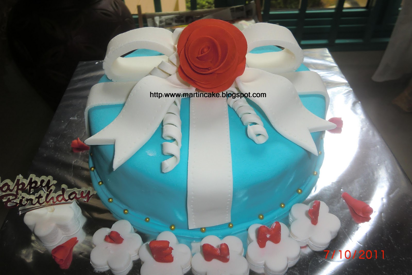 Martin's Cake: Birthday Cake