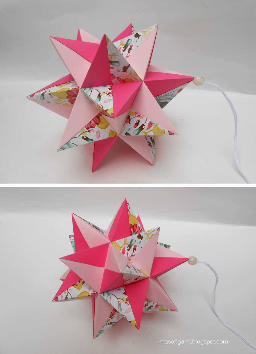 mas origami: Kusudama modular