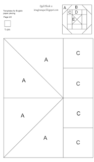 Imaginesque: Quilt Block 12: Pattern and Template