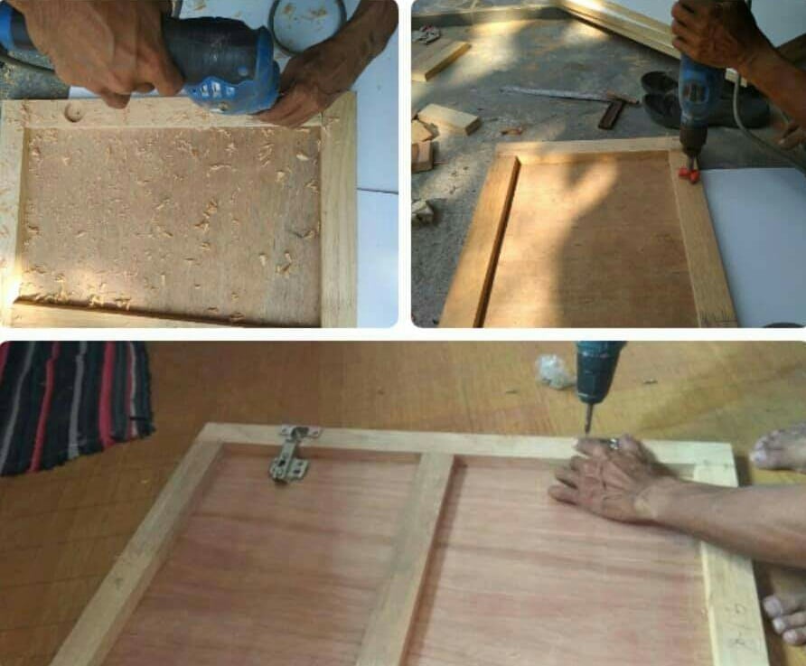 Cara Membuat Kabinet Dapur Sendiri (Dari Bahan Triplek/Kayu ... Cara Membuat Kabinet Dapur Sendiri (Dari Bahan Triplek/Kayu ...