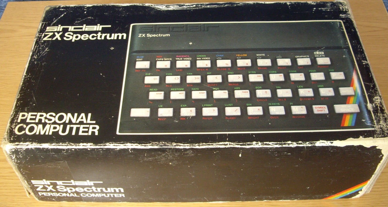 Retro Ordenadores Orty: Sinclair ZX Spectrum de 16K (1983) (Revisión 3 ...