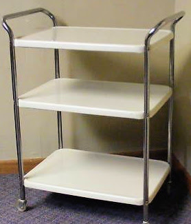 Beyond The Picket Fence: Vintage Metal Cart Makeover