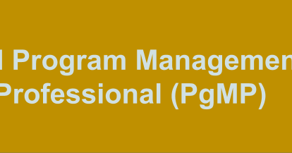 PMI Program Management Professional (PgMP) | Process News