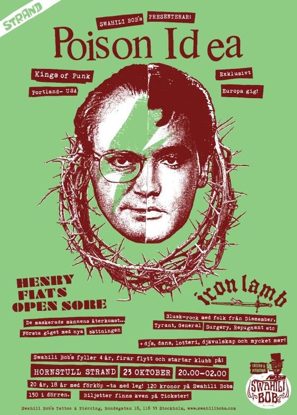 we cause havoc wherever we go..!!: poison idea - feel the darkness lp ...