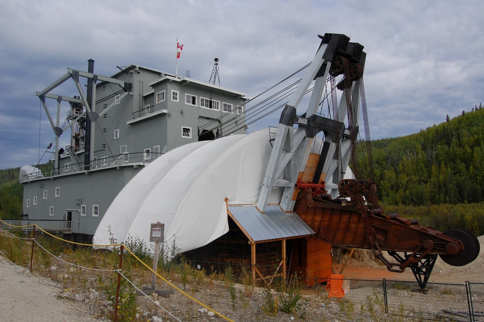 Ongoing Airstream Travels: Around Dawson Mining and Entertainment