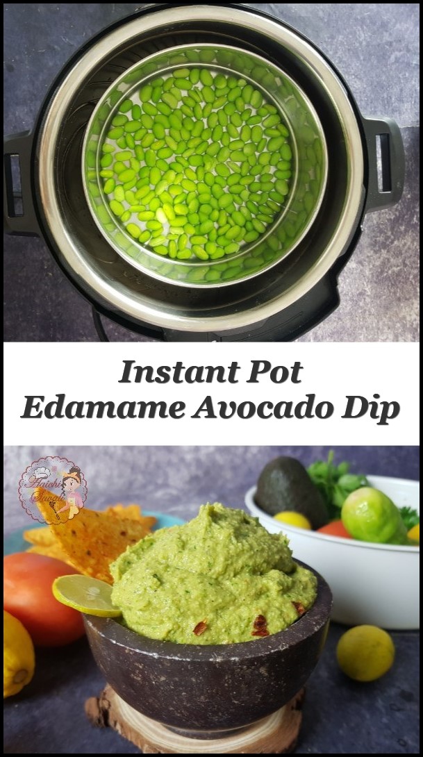 Instant Pot Edamame Avocado Dip | How to Cook Edamame in the Instant ...