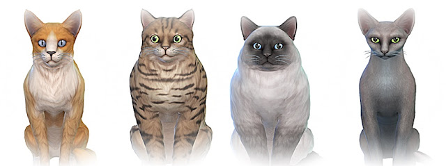 Annett's Sims 4 Welt: Cats Paintings