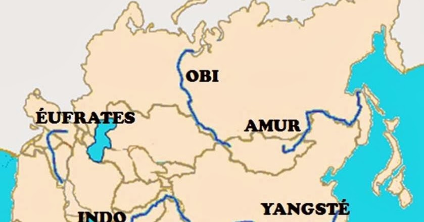 ASIA MERIDIONAL: RÍOS