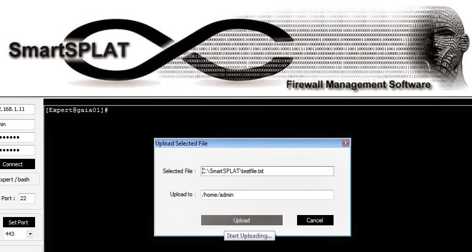 SMARTSPLAT FİREWALL MANAGEMENT SOFTWARE - Exploit Vulnerability - GHDB