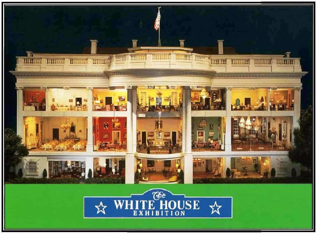 DESIGNS BY KAT LEES: WHITE HOUSE MINIATURE TOUR