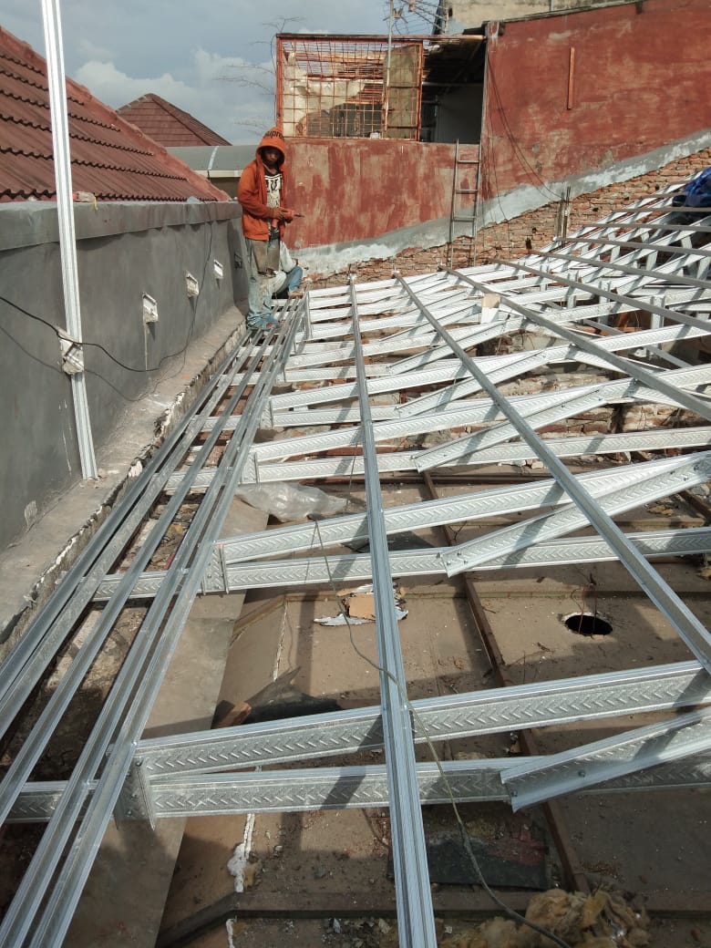 Produksi serta Pemasangan Pagar , kanopi , rangka atap galvalum , pagar ...