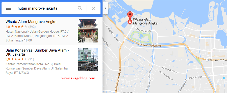 Cara Mudah Memasukkan Peta Google Map ke Blog | Eka Go Blog | Berbagi ...