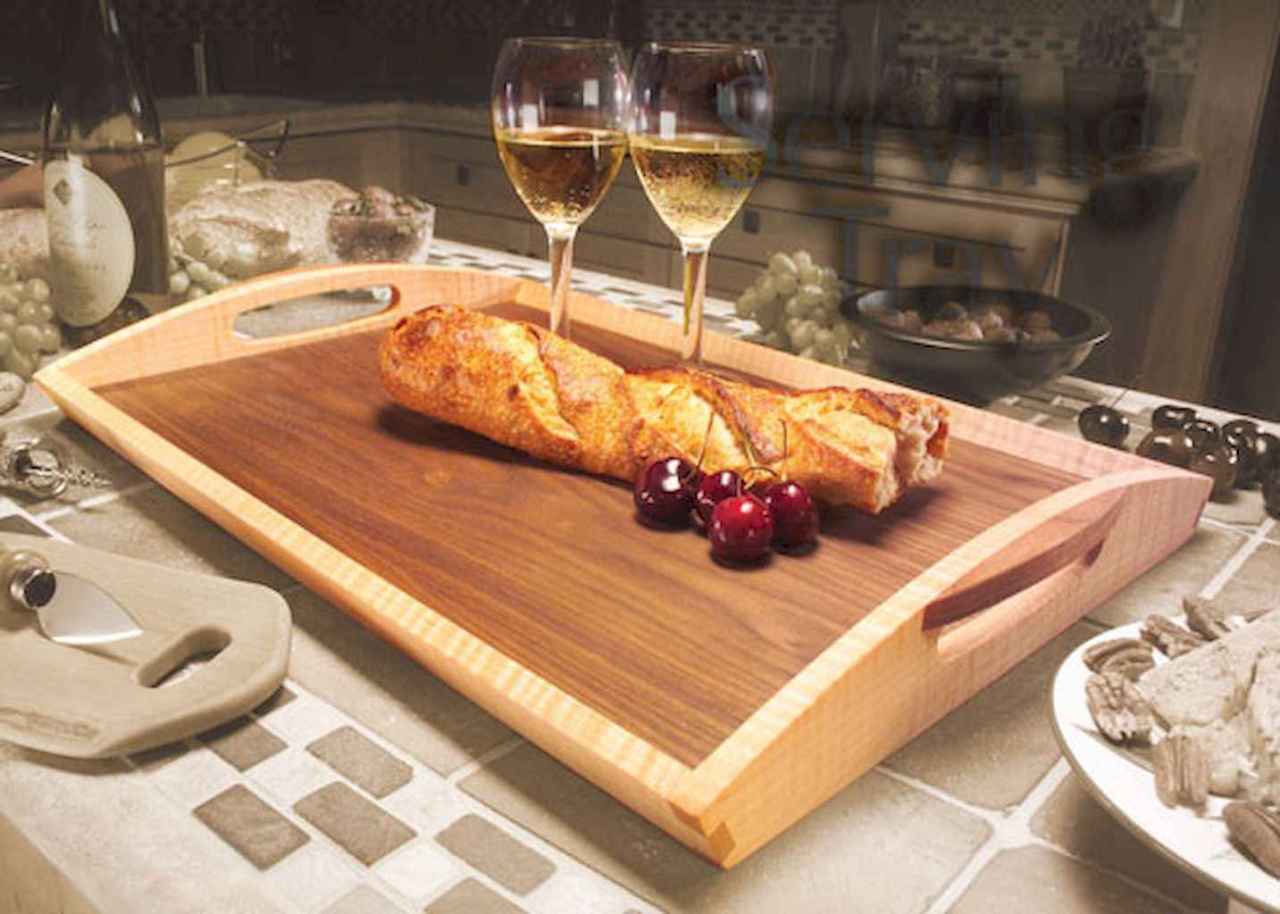 10+ DIY Serving Tray Design Ideas - Bedroomm002