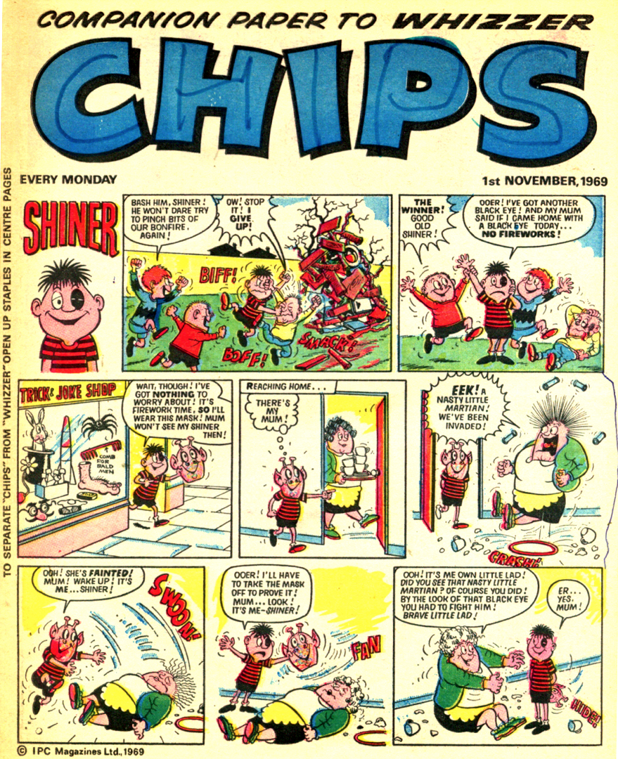 WHIZZER AND CHIPS: Issue No. 3 - 1st November 1969