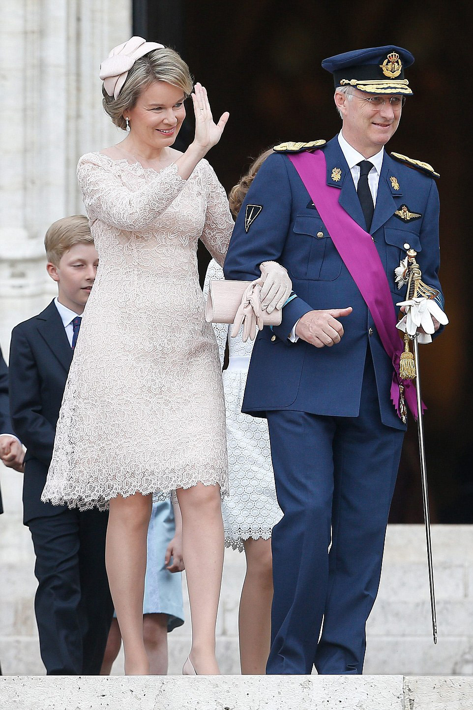 Royal Family Around the World: Queen Mathilde and King Philippe are ...