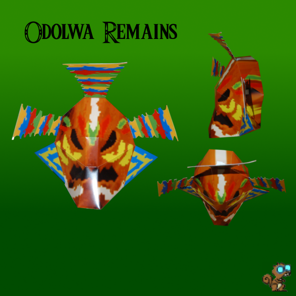 PaperZelda: Majora's Mask: Odolwa's Remains