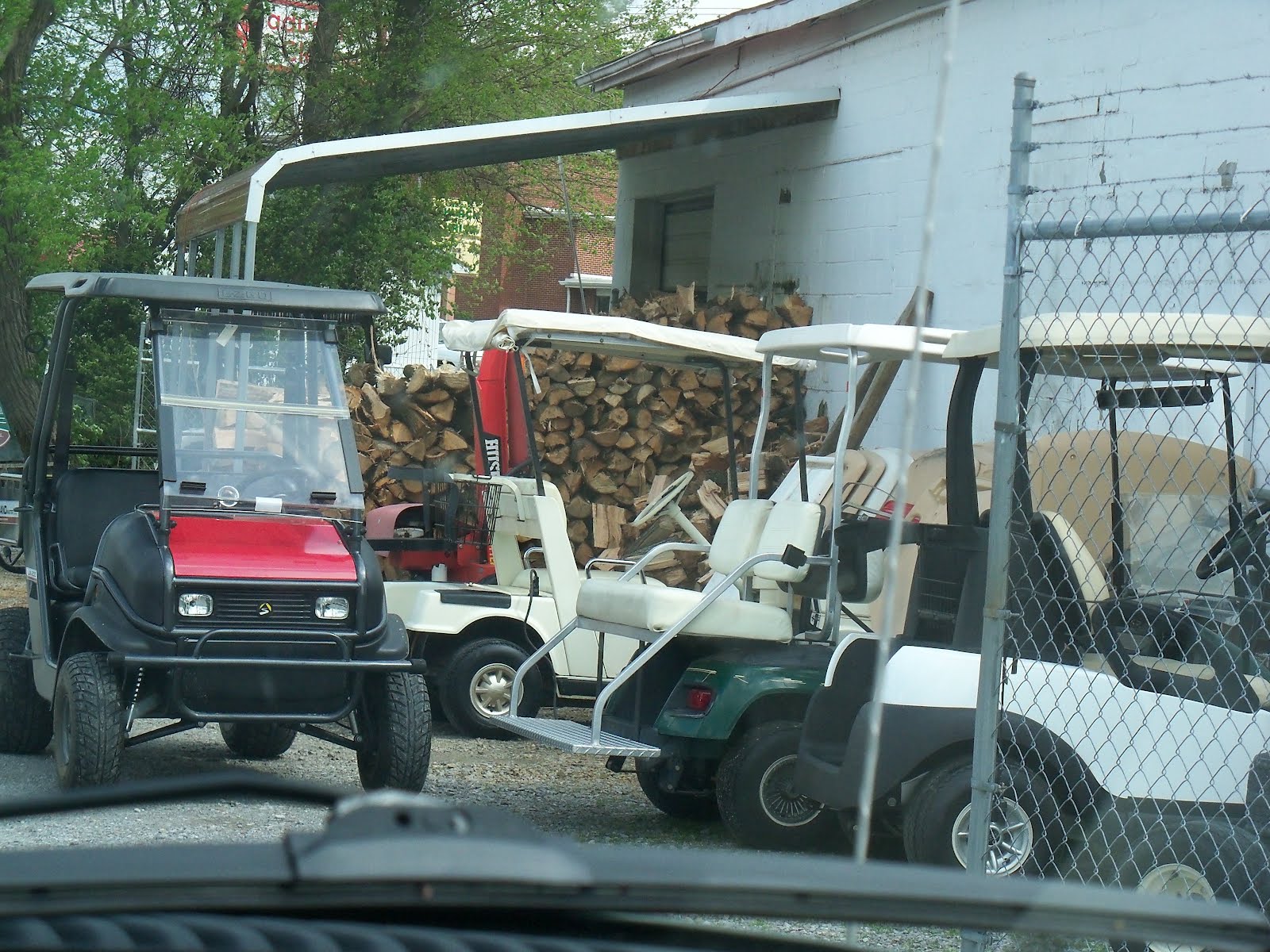 Dog Eared: We Bought a Gofer Cart