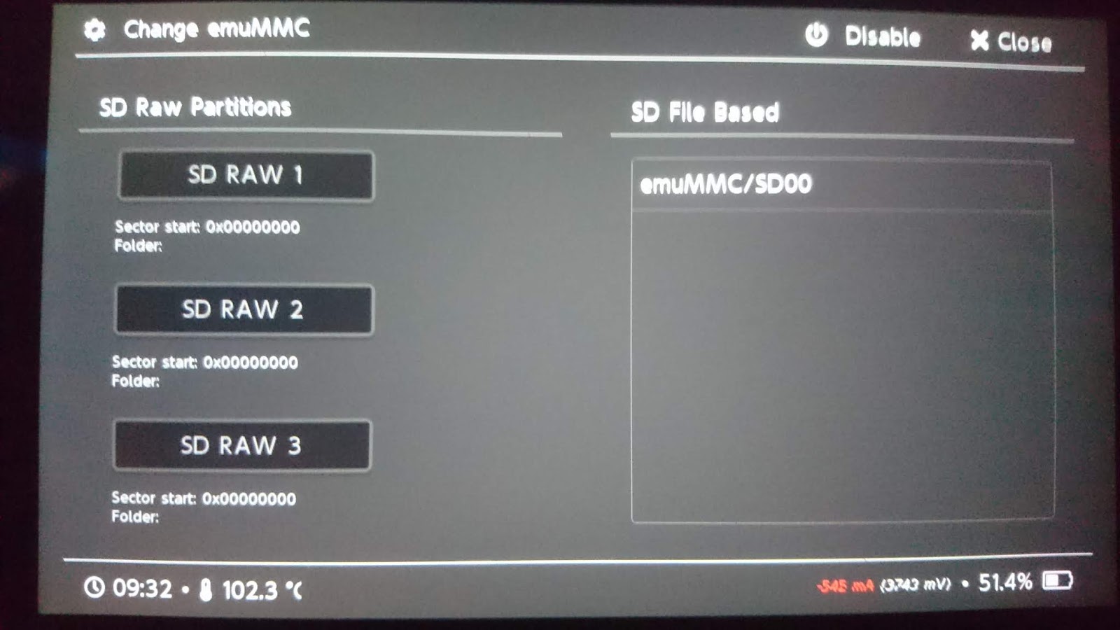 ニンテンドースイッチ 対策機(旧型)でEmuNANDを使用する方法