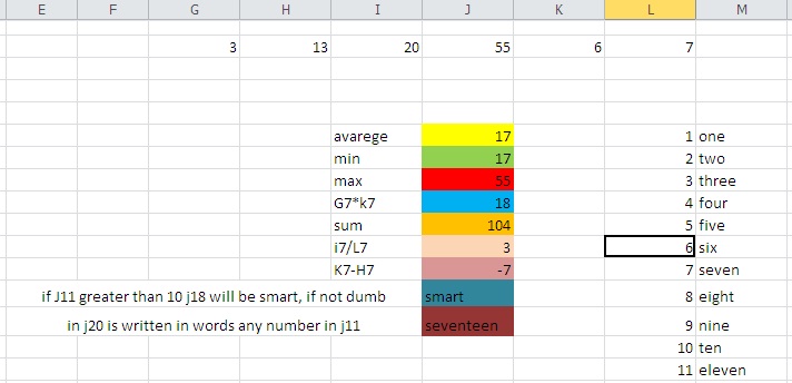 ICT ASSIGNMENT BLOG: EXCEL PRACTICE 7
