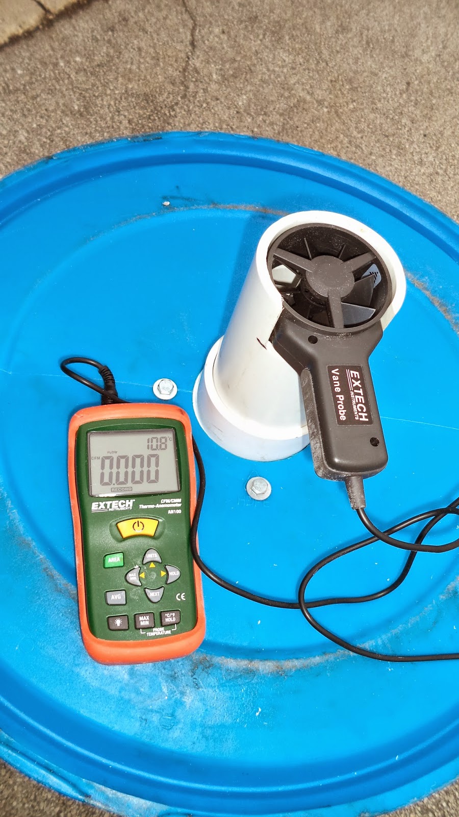 William's EV Bimmer 325i: Economy Air Flow Test Fixture Construction