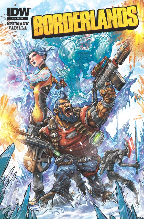 RAY DILLON - ARTIST & WRITER: BORDERLANDS 2 Art! - New IDW Comic Book ...