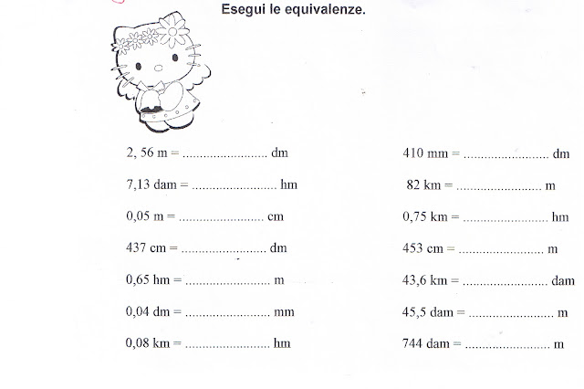 didattica matematica scuola primaria: Equivalenze nel S.M.D. - classe terza
