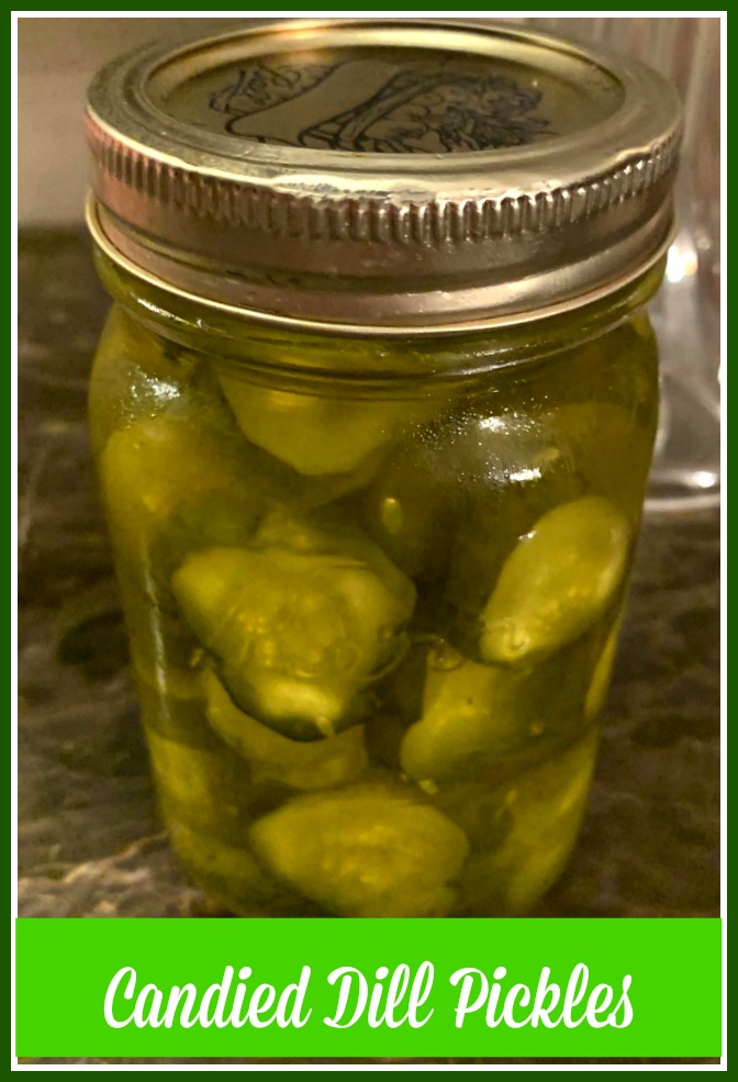 Sweet Tea and Cornbread: Mama's Candied Dill Pickles!