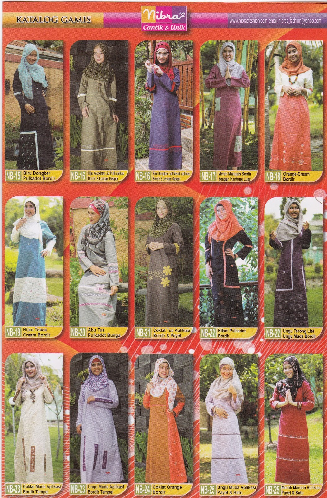 HUMAIROH CORNER: KATALOG NIBRAS 2013