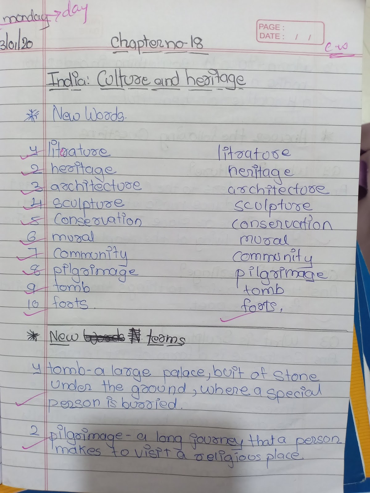 Evs India Culture And Heritage notebook And Workbook evs-india-culture-and-heritage-notebook-and-workbook
