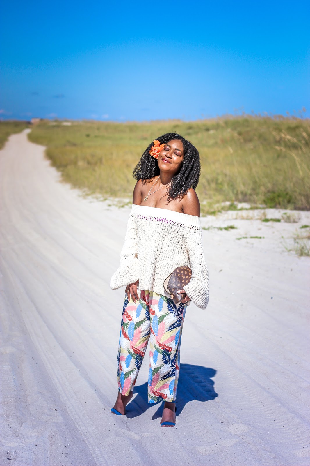 Amelia Island Vacation Lookbook: Oversized Sweater x2 + Trousers ...