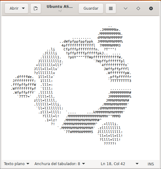 ASCII Art con Java ASCII Versatile Editor (www.jave.de) para Windows ...