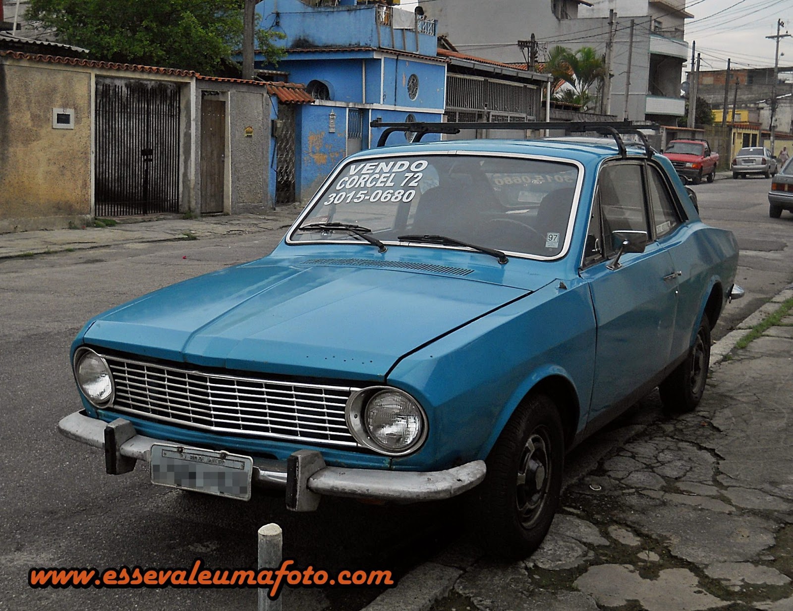 Registros Automotivos do Cotidiano: Ford Corcel Cupê 1972