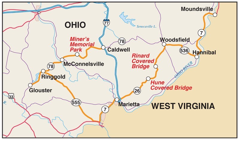 Triple Nickel Route 555 in Ohio - one of the most technical roads I ...