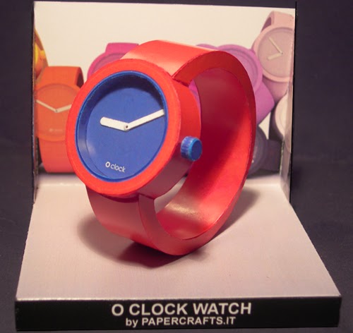 Papercraft - Watch O clock - Papercraft4u | Free Papercrafts, Paper ...