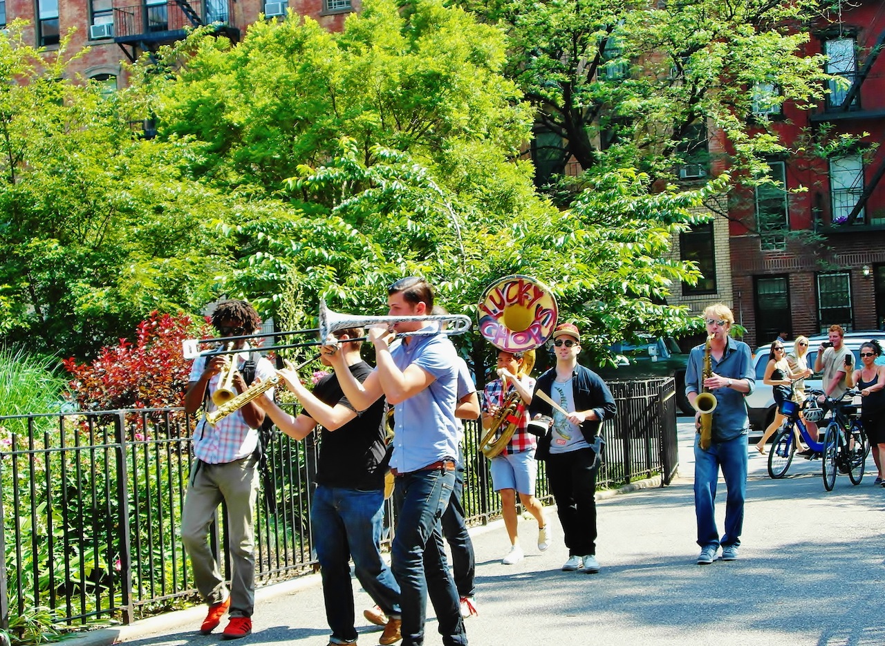 EV Grieve: Making music in Tompkins Square Park
