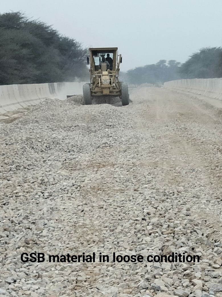 Granular Sub base Base GSB Quantity Compaction Factor Value And