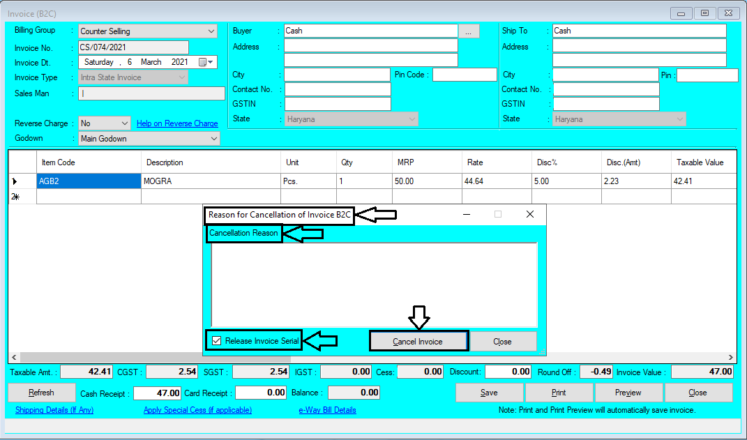 Invoice B2C Help Guide